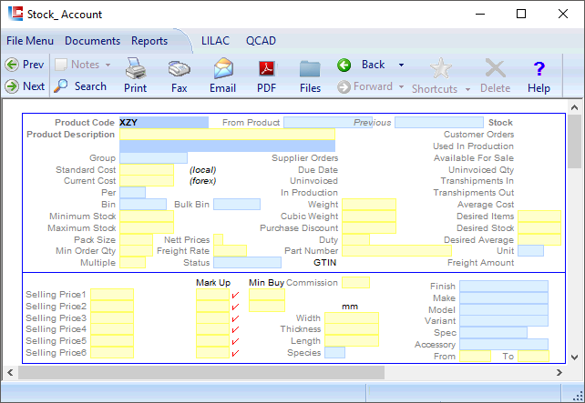 Parameters Vehicle Makes